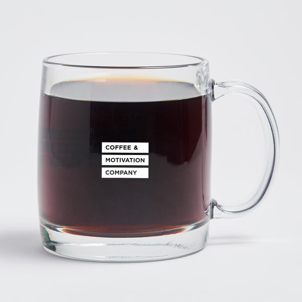 Wake Up Kick Ass Repeat Motivational Glass Coffee Mug – Coffee ...
